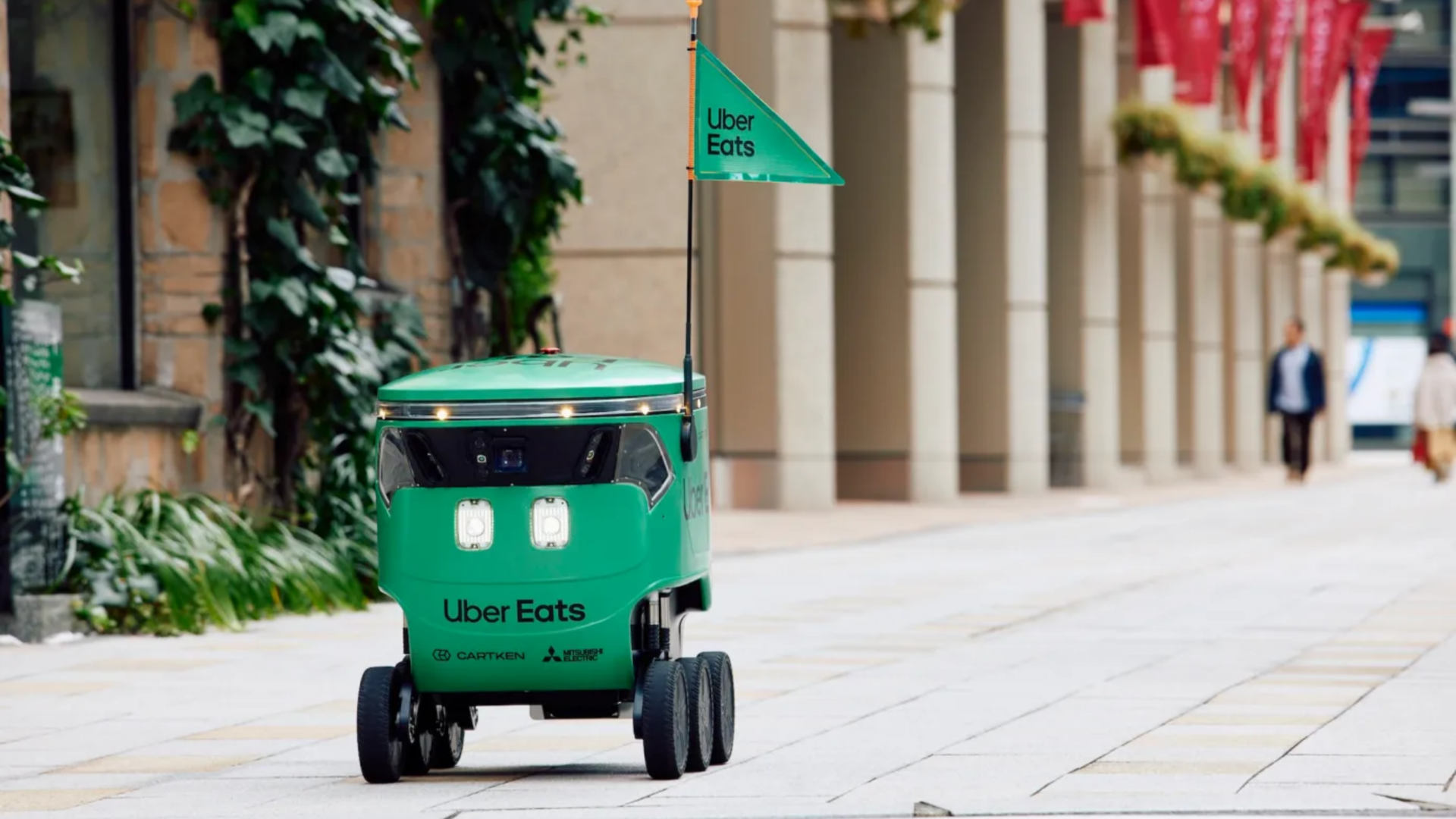 Uber Eats and Cartken Roll Out Futuristic Robot Delivery in Tokyo ...